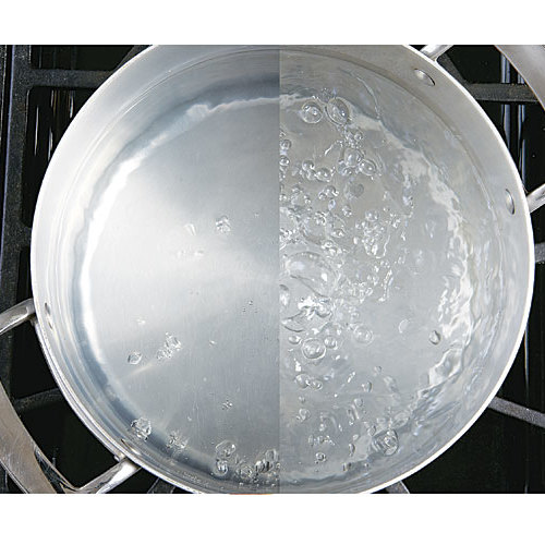 Why is a simmer better than a boil?