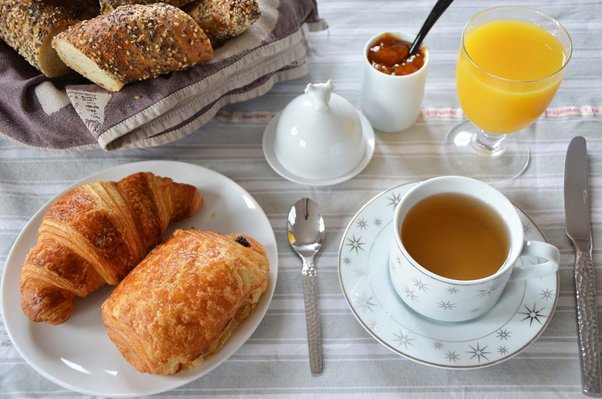 Why is breakfast called a little lunch in France?
