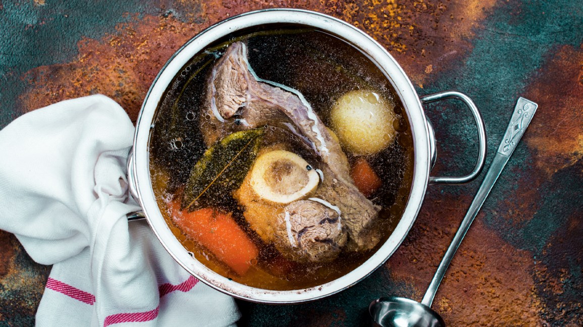 Why is broth good for your stomach?