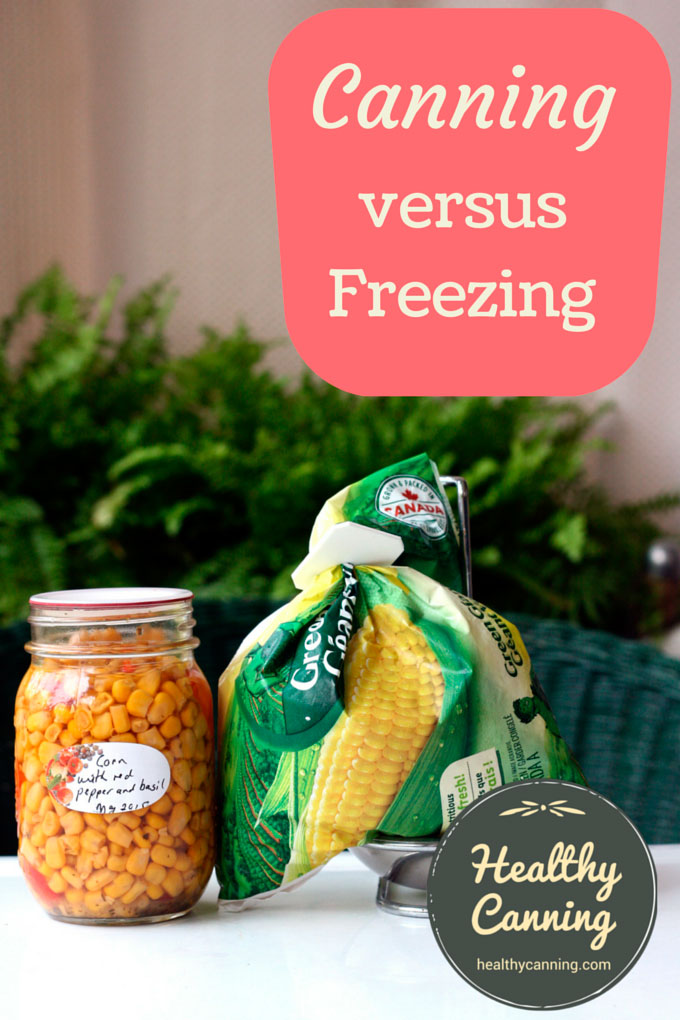 Why is canning better than freezing?