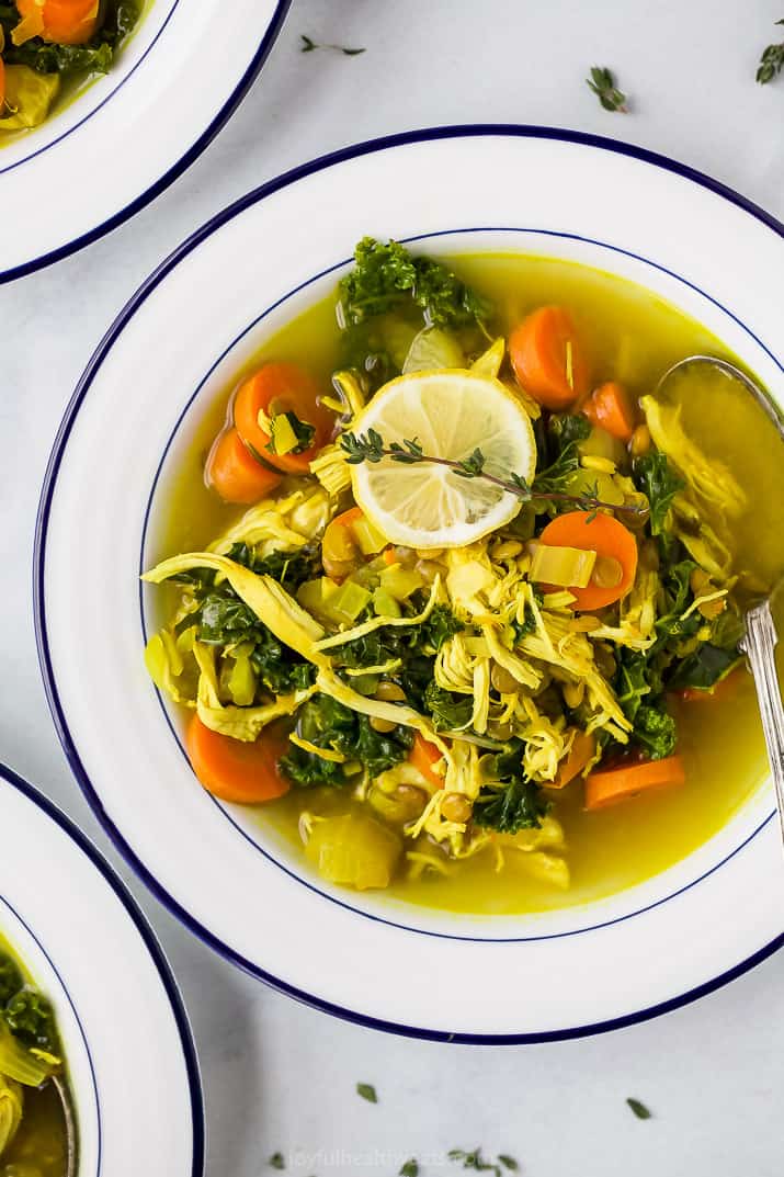 Why is chicken soup good for healing?