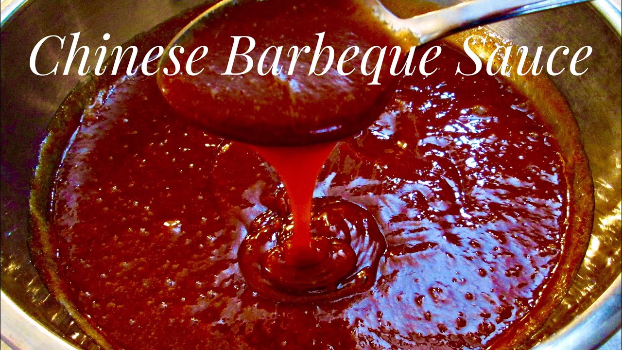 Why is Chinese BBQ sauce red?