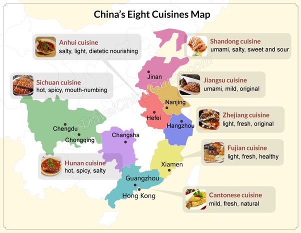 Why is Chinese food so different?