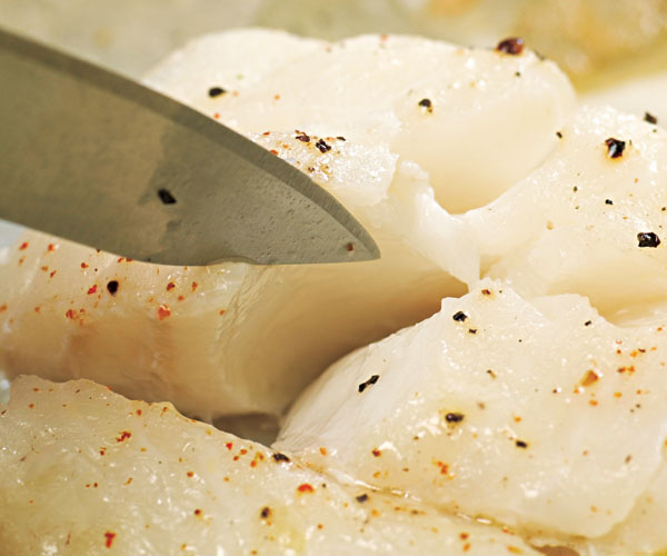 Why is cod fish so chewy?