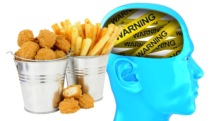 Why is fried food bad for your brain?