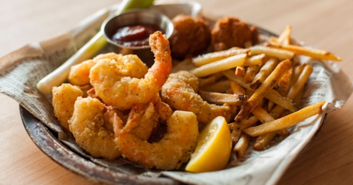 Why is fried shrimp healthy?