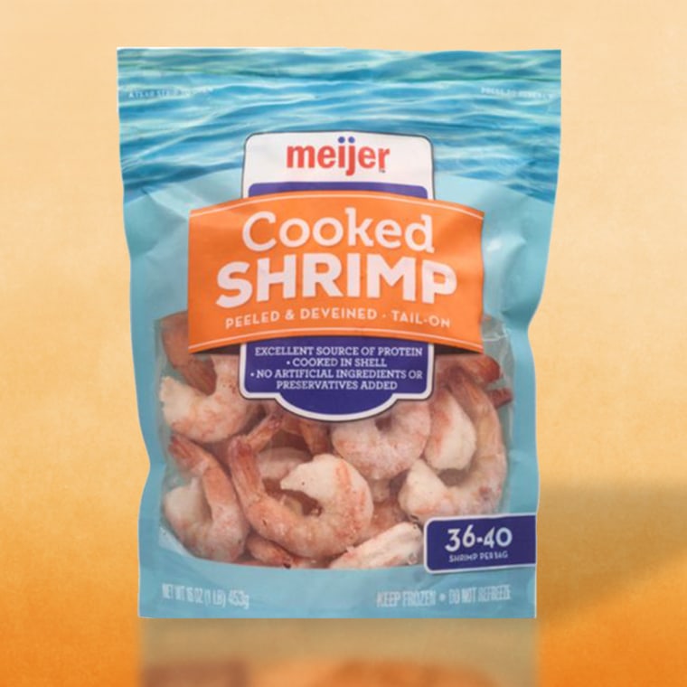 Why is frozen shrimp sold in large bags?