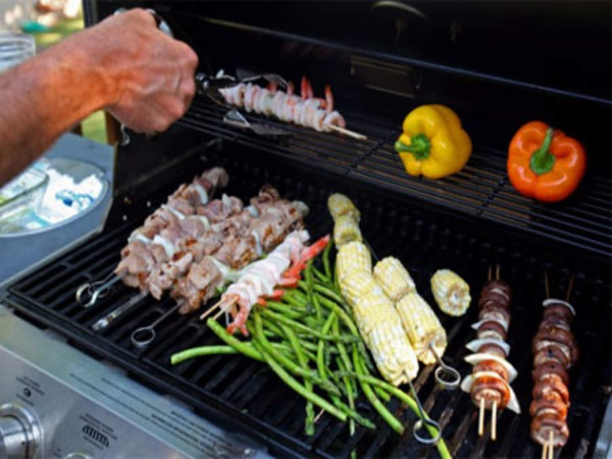 Why is grilling considered healthier?