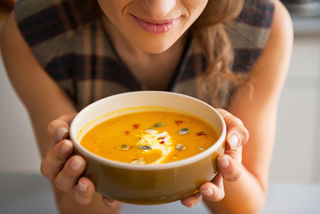 Why is hot soup so comforting?