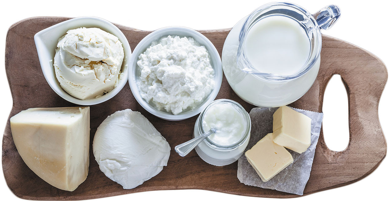 Why is it important to choose fat-free or low-fat dairy options?