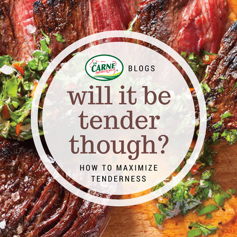 Why is it important to cook meat for tenderness?