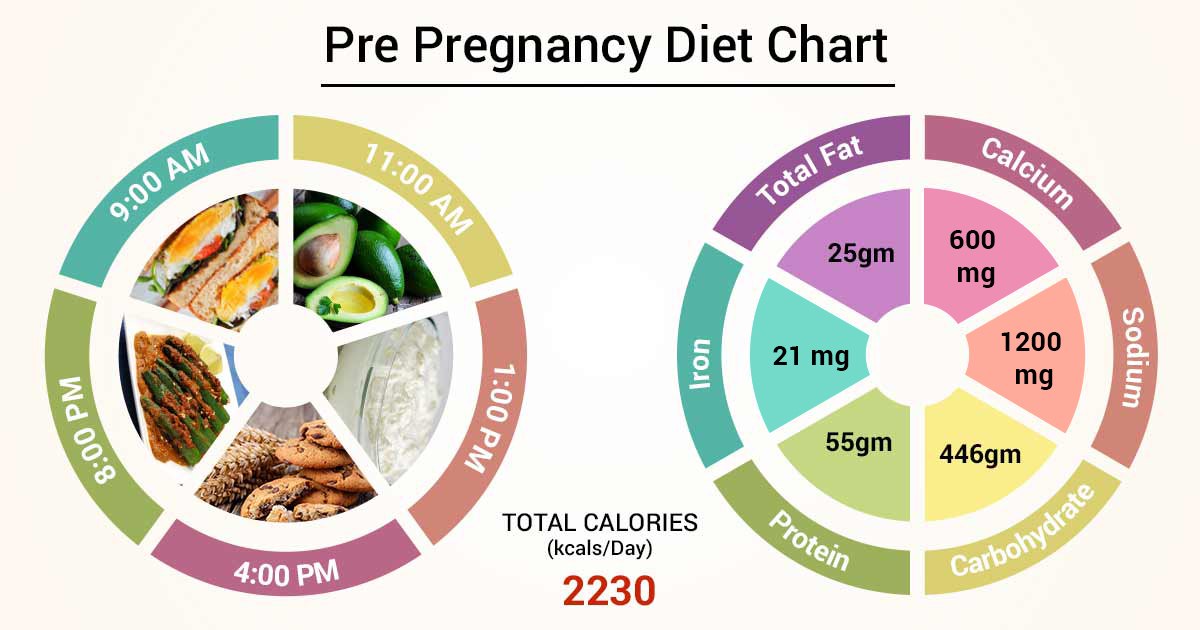 Why is it important to have a healthy diet pre pregnancy?