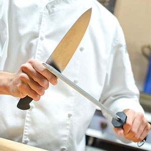 Why is it important to use a knife?
