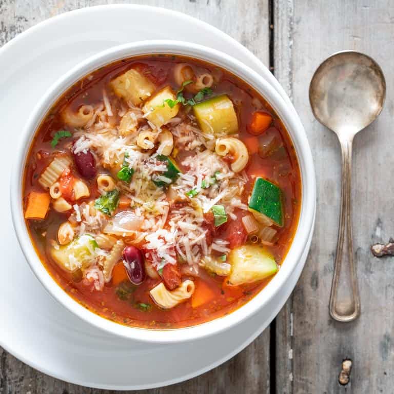 Why is minestrone soup good for you?