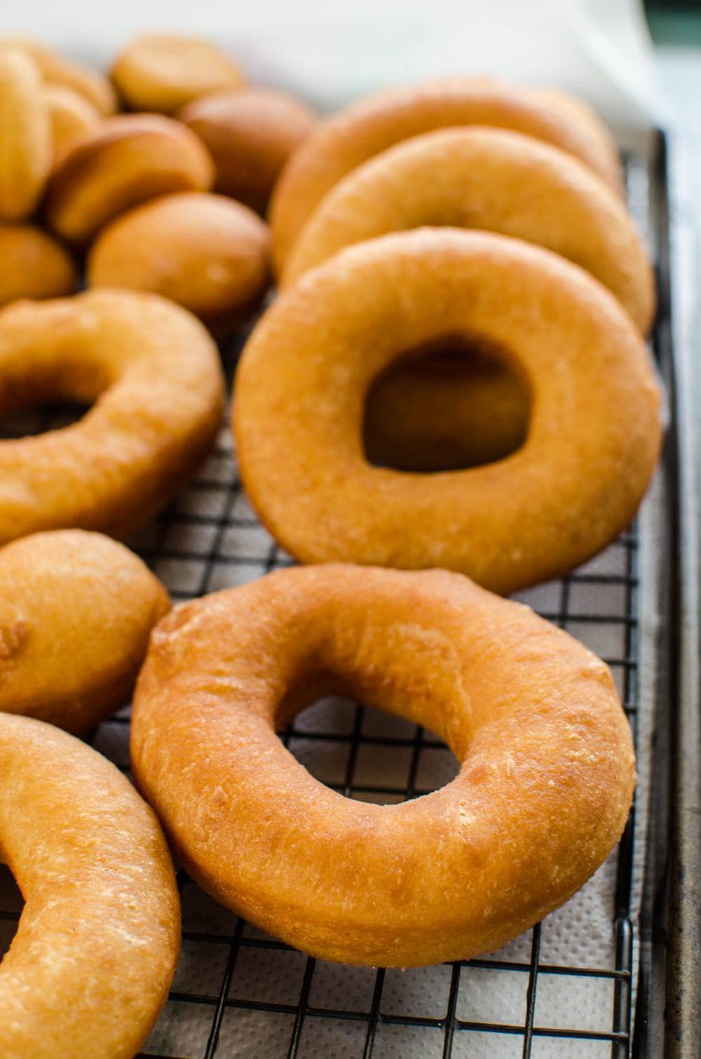 Why is my Doughnut hard after frying?