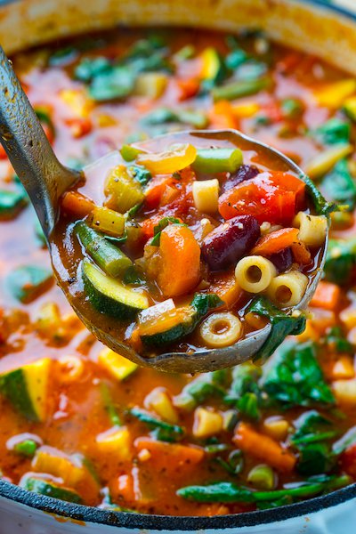 Why is my minestrone soup bland?