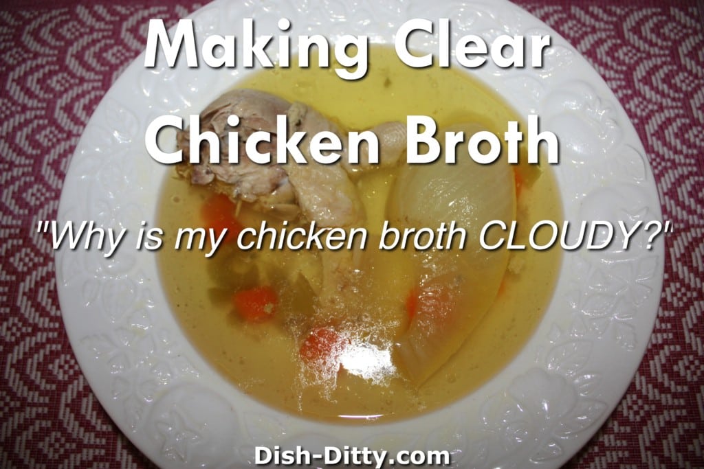 Why is my soup clear but my stock cloudy?