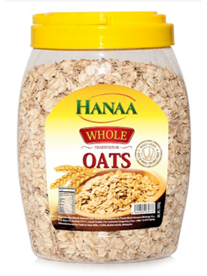 Why is oatmeal considered a whole grain?