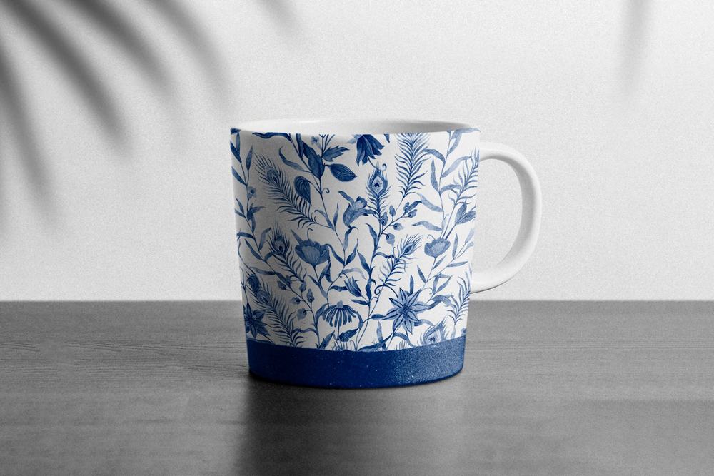 Why is porcelain used for mugs?