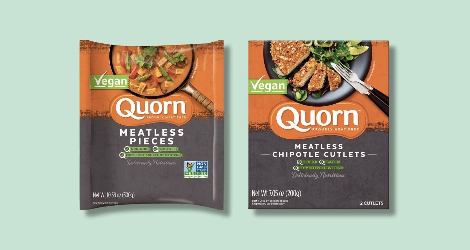 Why is Quorn not always suitable for vegans?