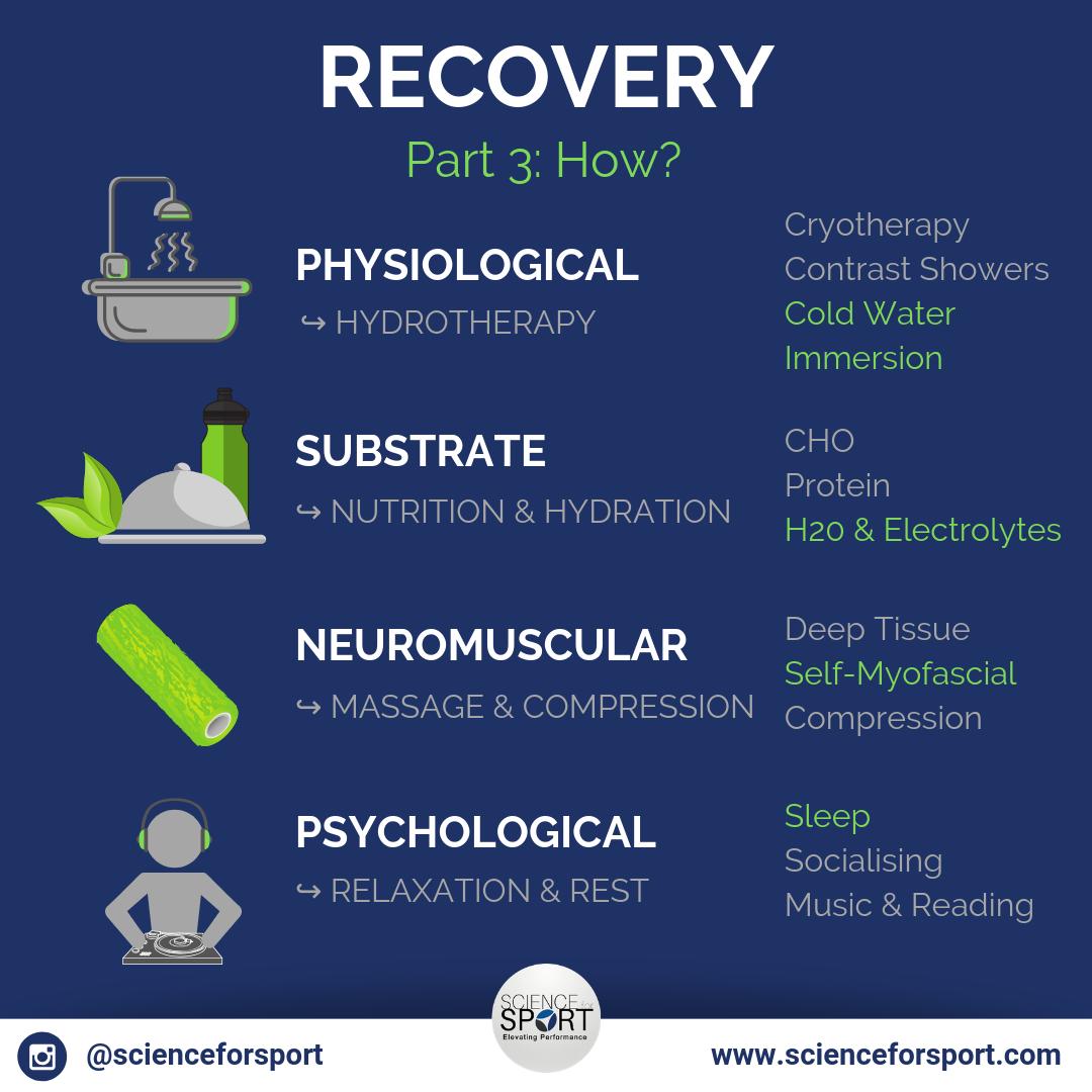 Why is recovery important in sports?