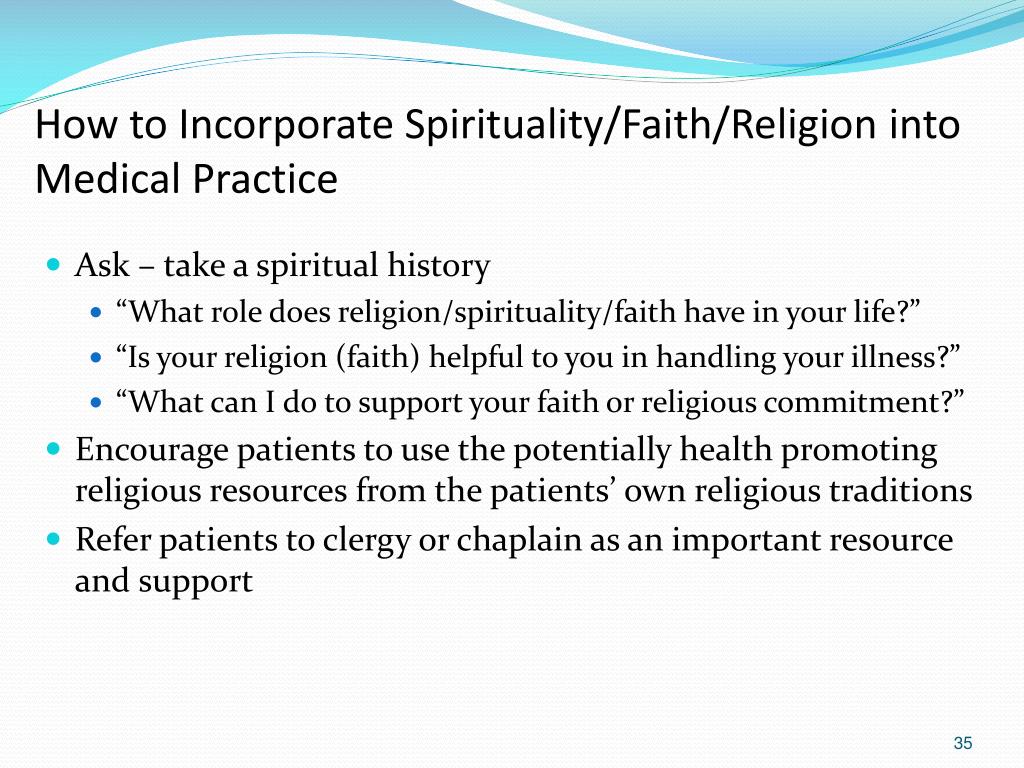 Why is religion important in medical history taking?