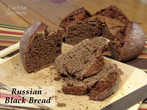 Why is Russian bread black?