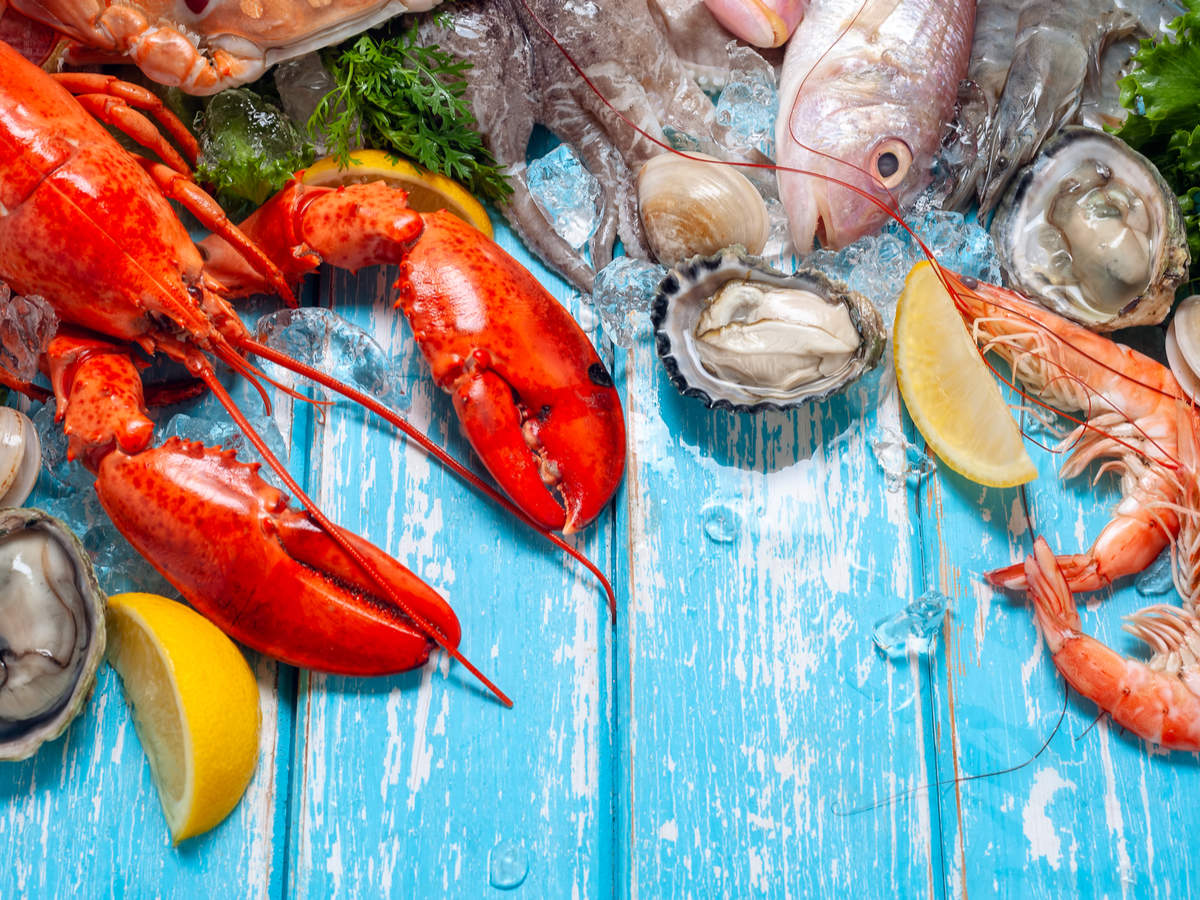 Why is seafood bad for cholesterol?