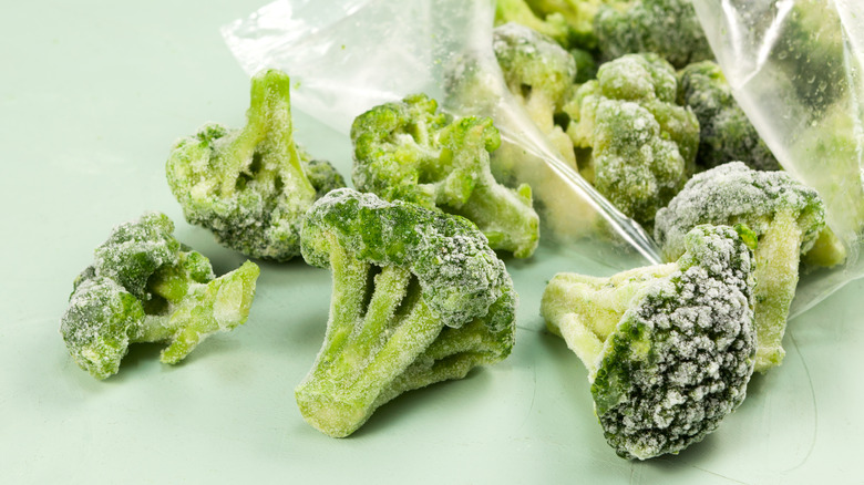 Why is some frozen vegetable need not to be thawed?