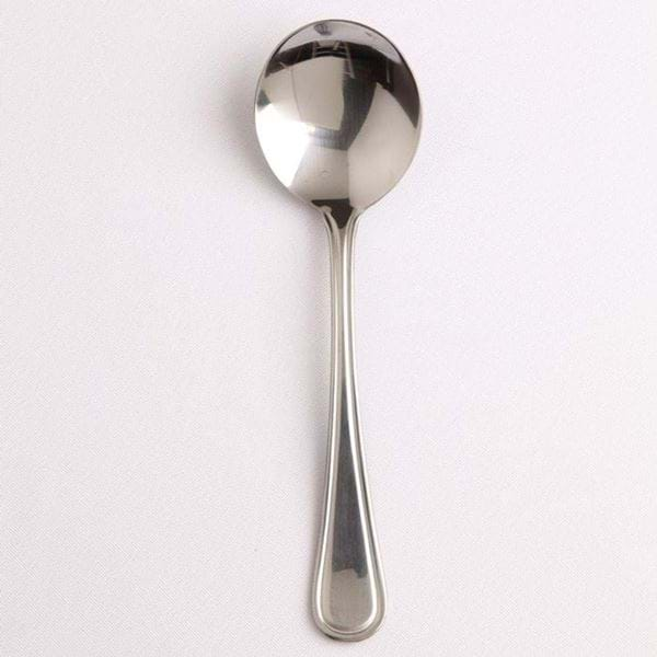 Why is soup spoon round?