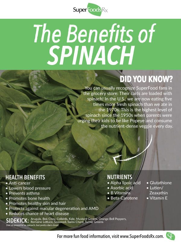 Why is spinach A Superfood?