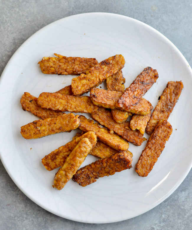 Why is tempeh easily digested?