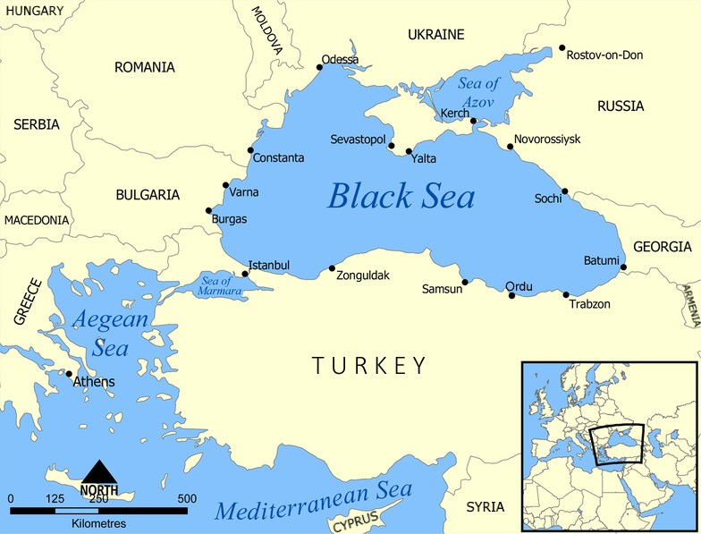 Why is the Black Sea not a lake?