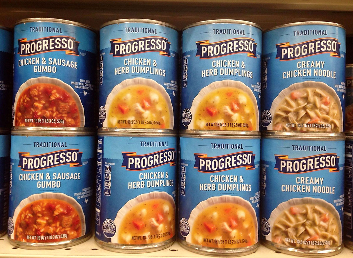Why is there no Progresso soup?