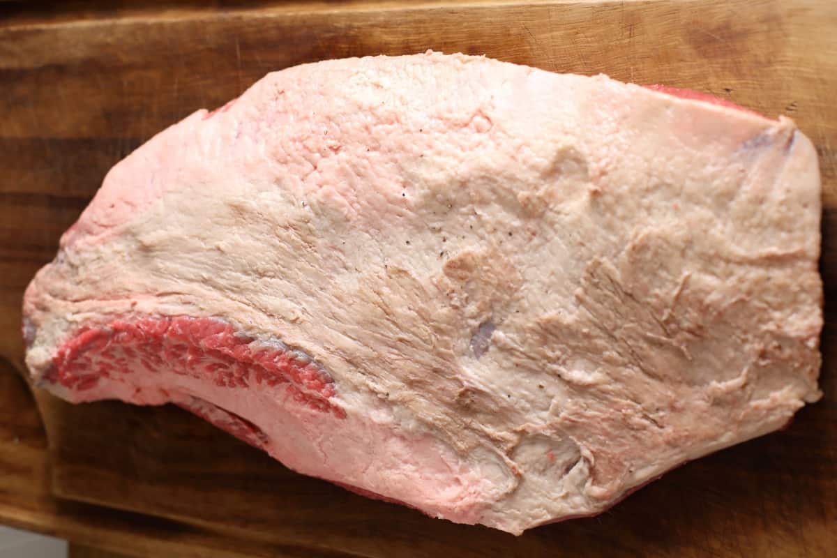 Why is there so much fat in beef brisket?