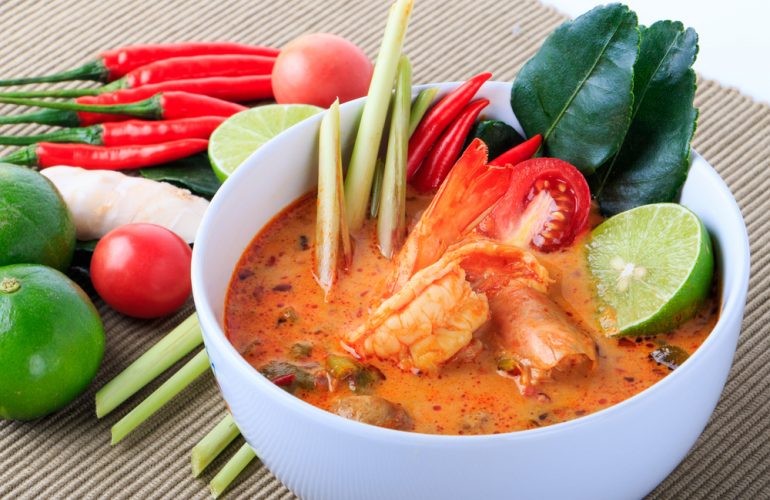 Why is tom yum so healthy?