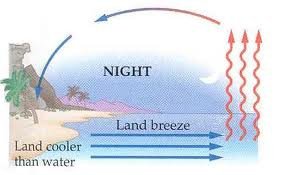 Why is water colder than land?