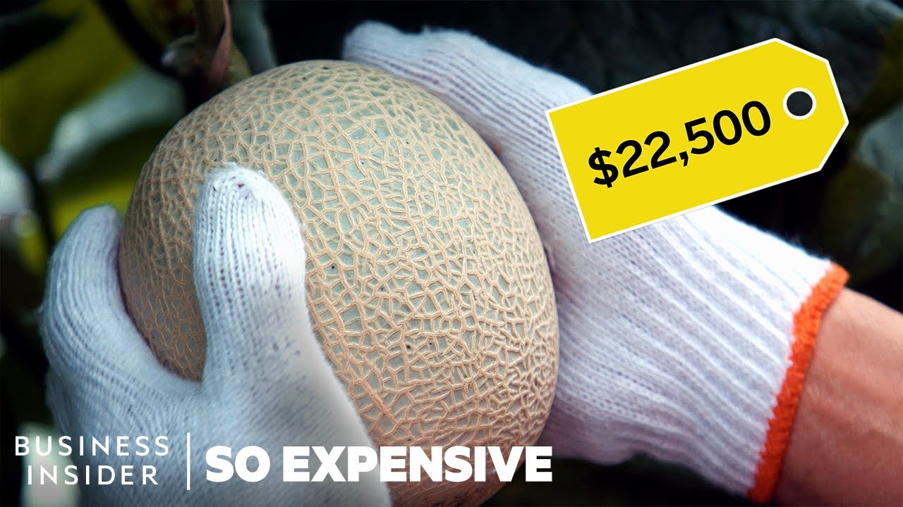 Why Japanese melons are so expensive so expensive?