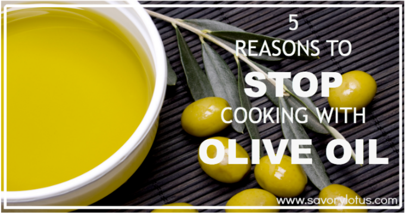 Why you should not fry with olive oil?