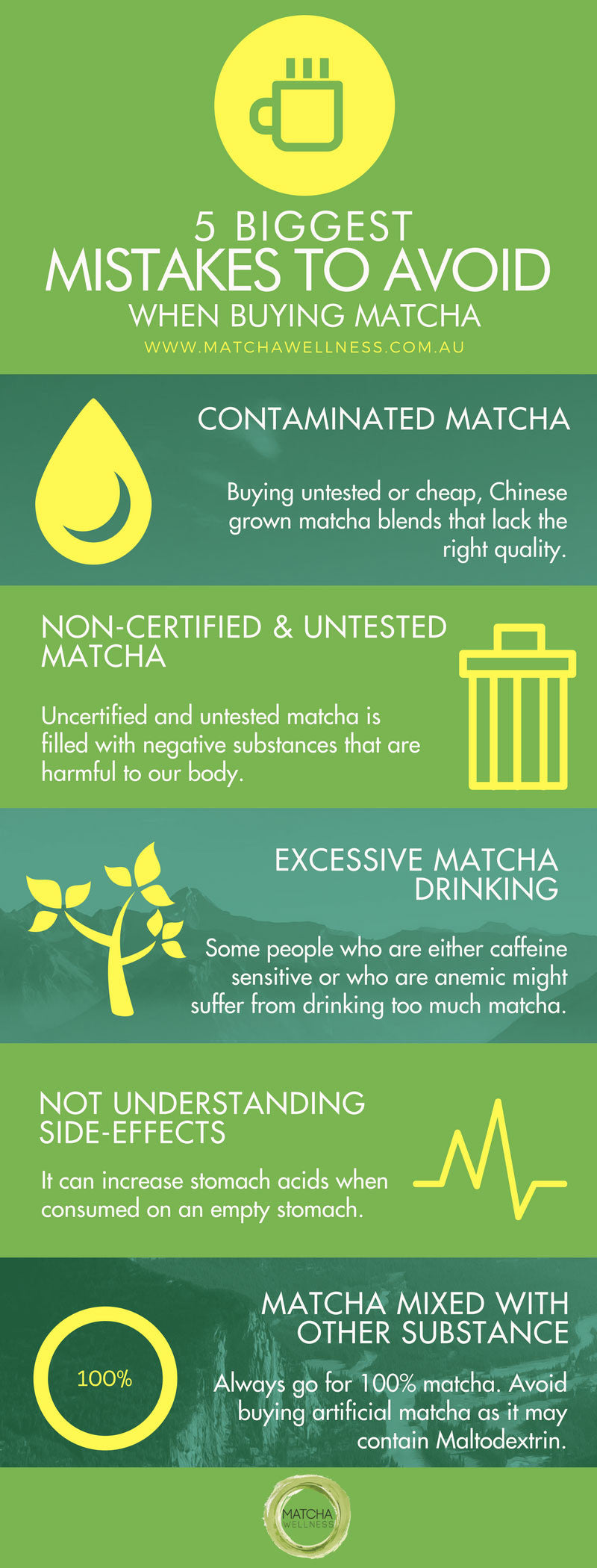 Why you shouldn't drink matcha?