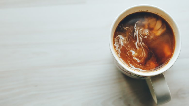 Will curdled cream in coffee make you sick?