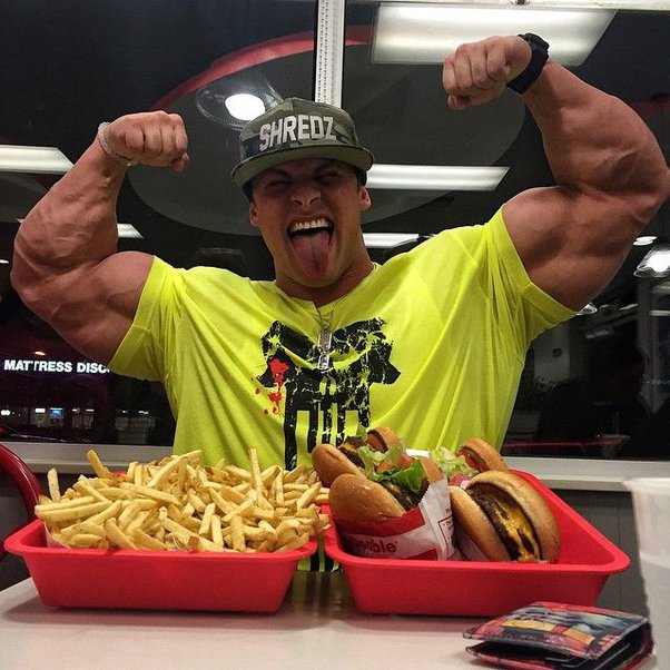 Will french fries help build muscle?