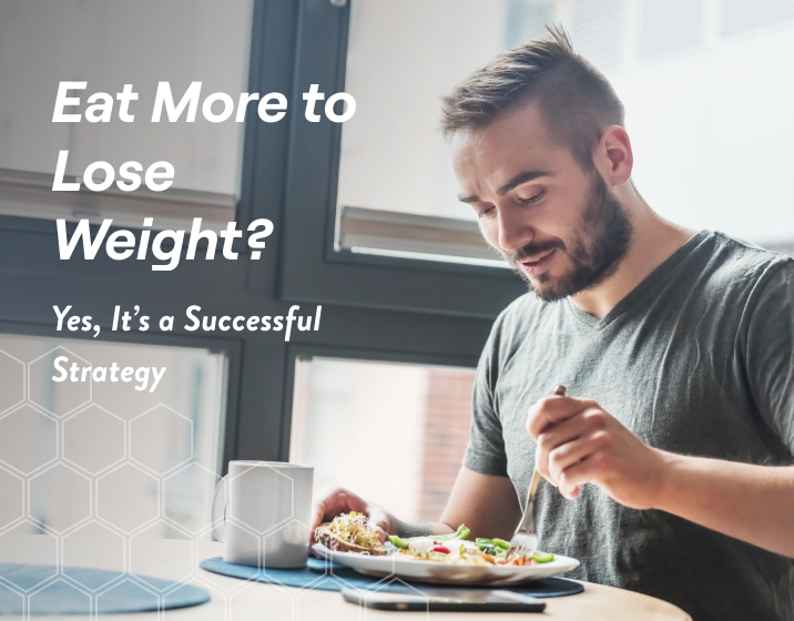Will I lose weight if I eat more and exercise more?