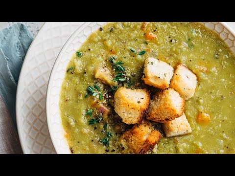 Will my pea soup thicken as it cools?