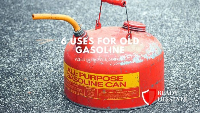 Will old gasoline still burn?