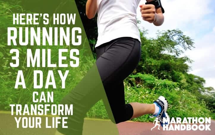 Will running 3 miles a day get me in shape?
