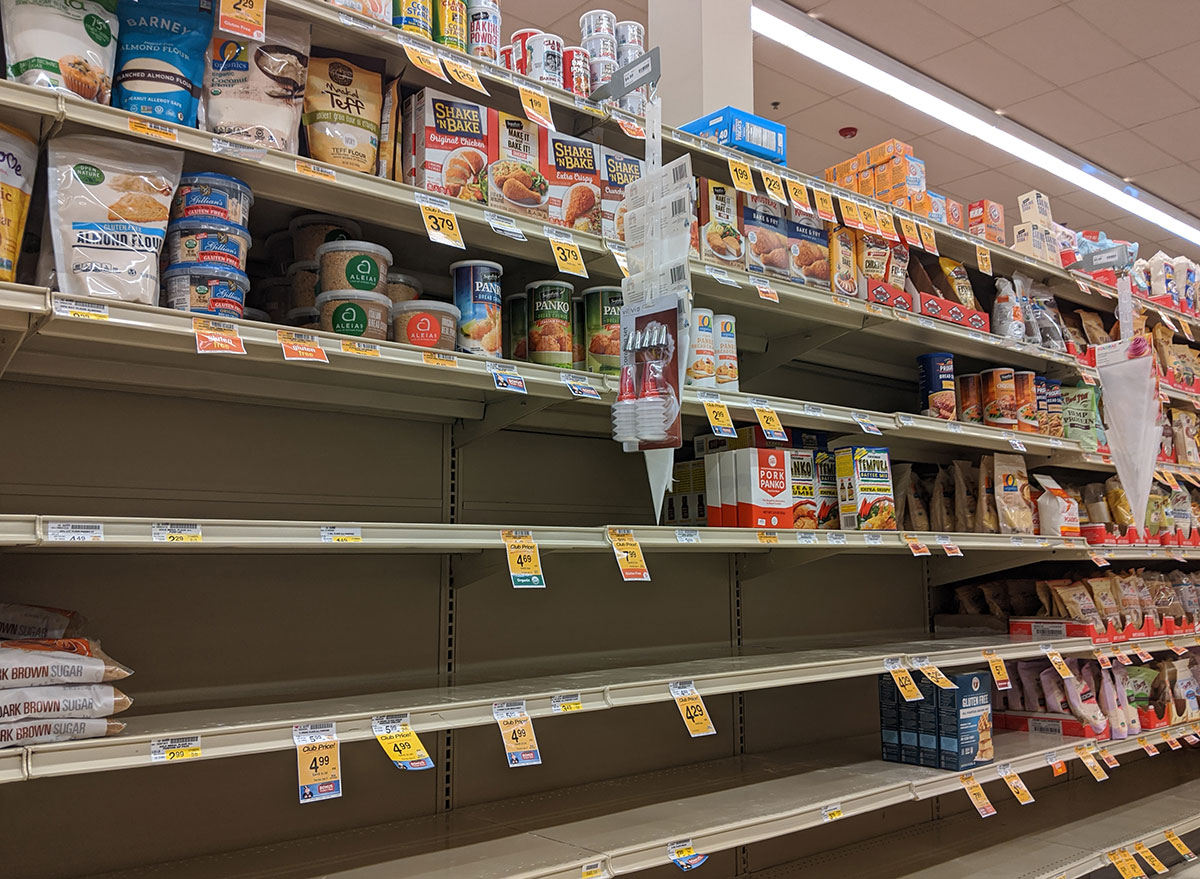 Will there be a food shortage in the fall of 2021?