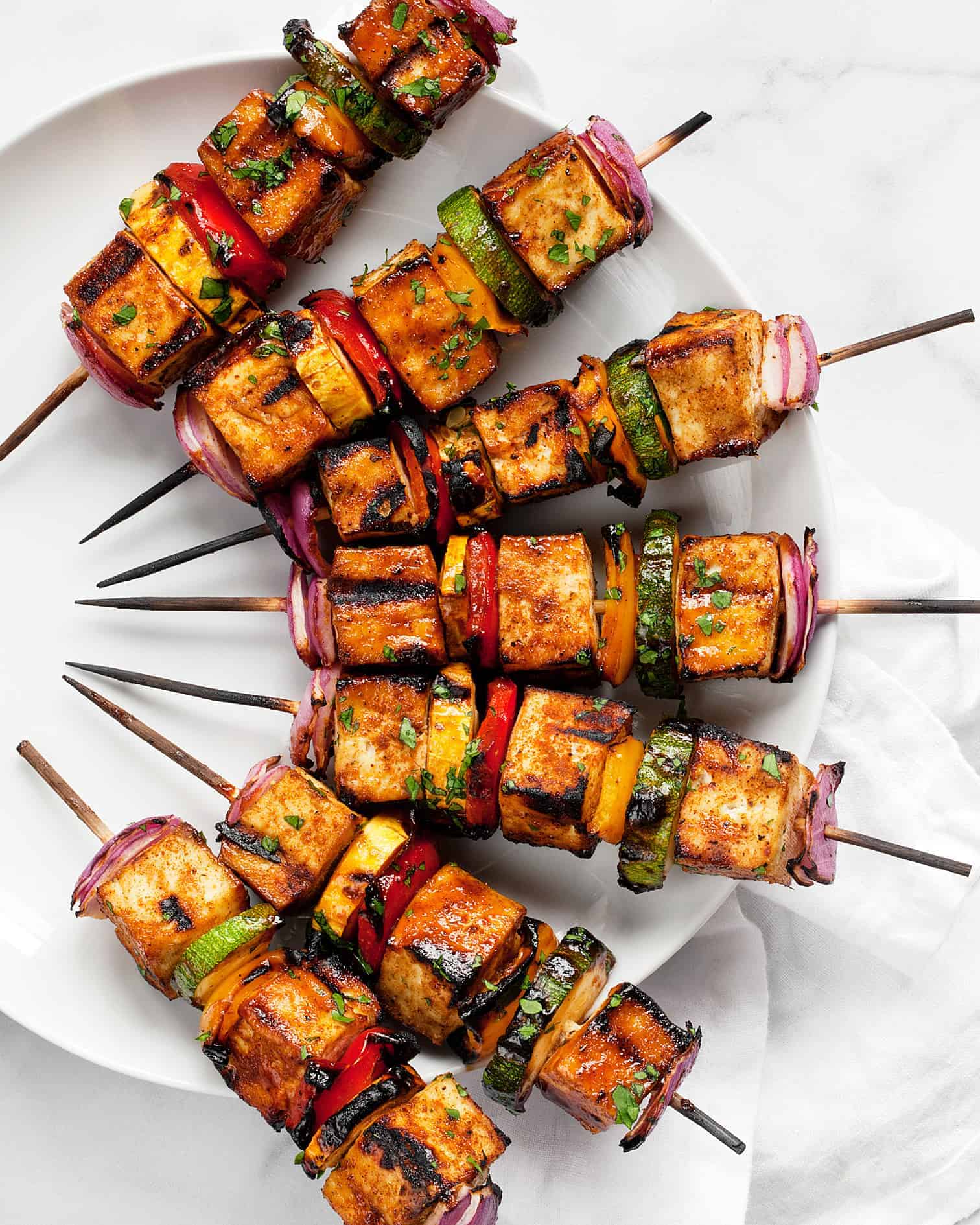 Will tofu stick to the grill?